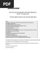 Audit Opening Meeting Guide | PDF | Audit | Iso 9000