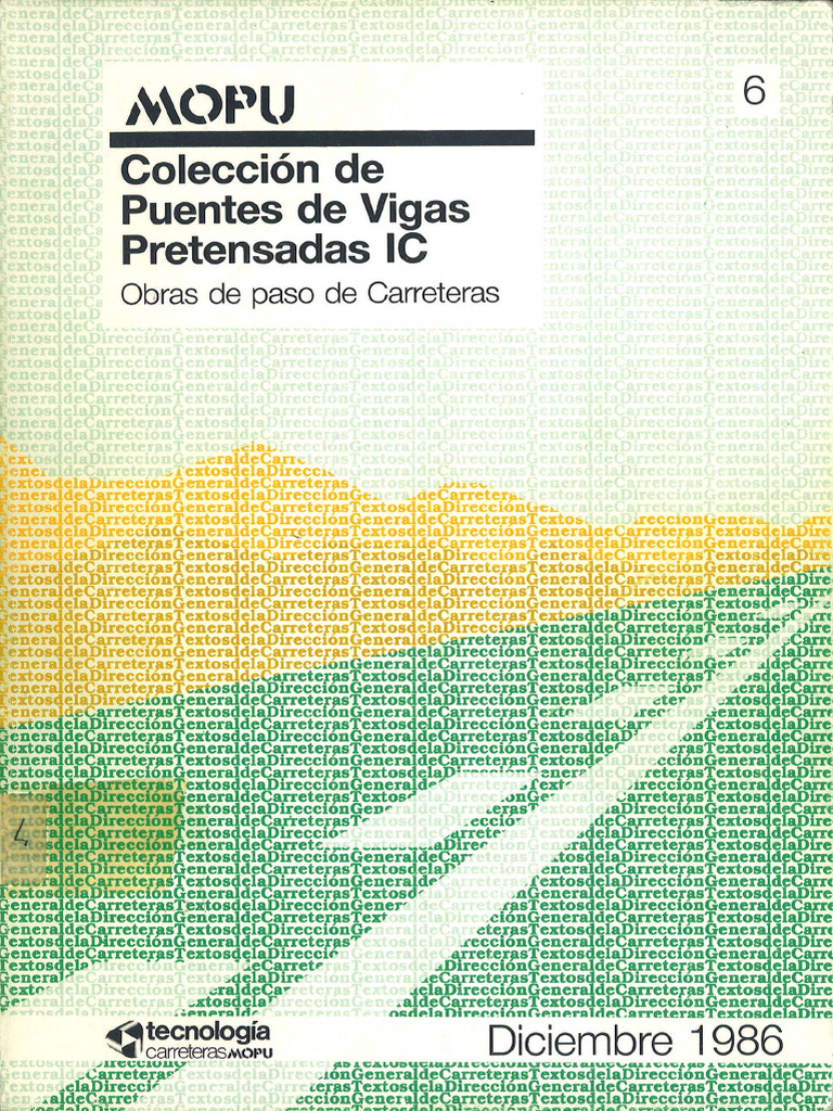 Colección De Puentes De Vigas Pretensadas Ic Pdf