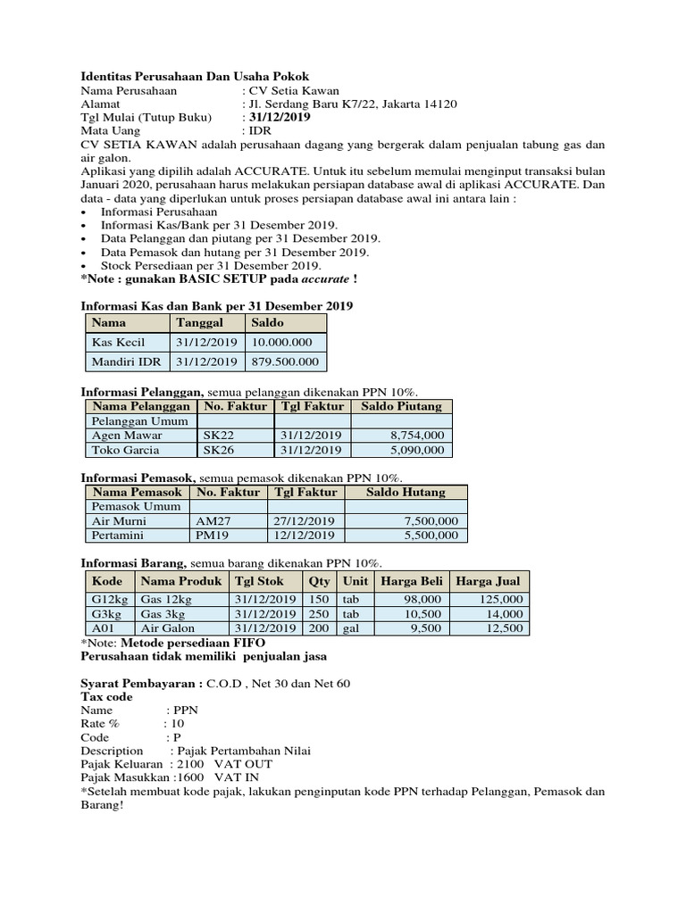 Materi Accurate | PDF