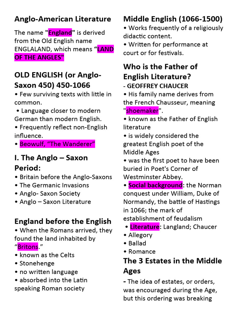 21ST Century Reviewer 2ND Quarter | PDF | Romanticism | Chivalry