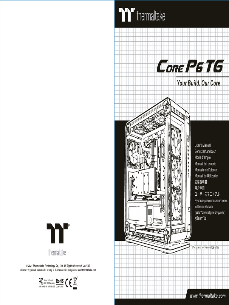 Thermaltake Core P6 TG User Manual | PDF | Manufactured Goods ...