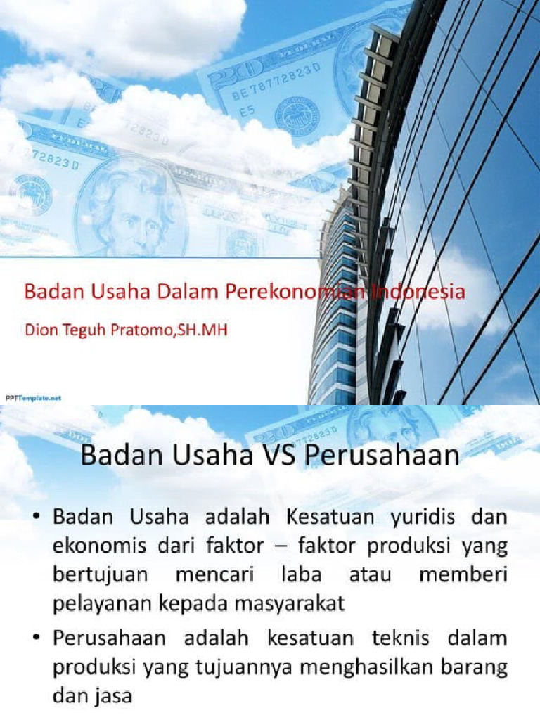 Badan Usaha | PDF