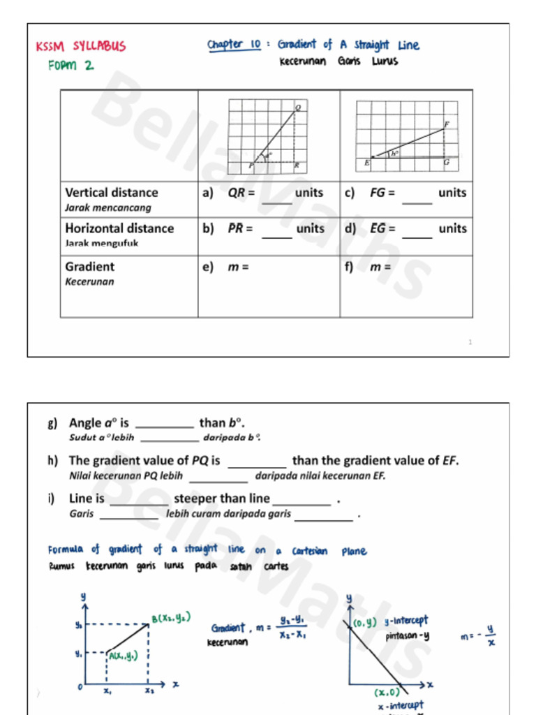 FORM 2 Chapter 10 - Student | PDF