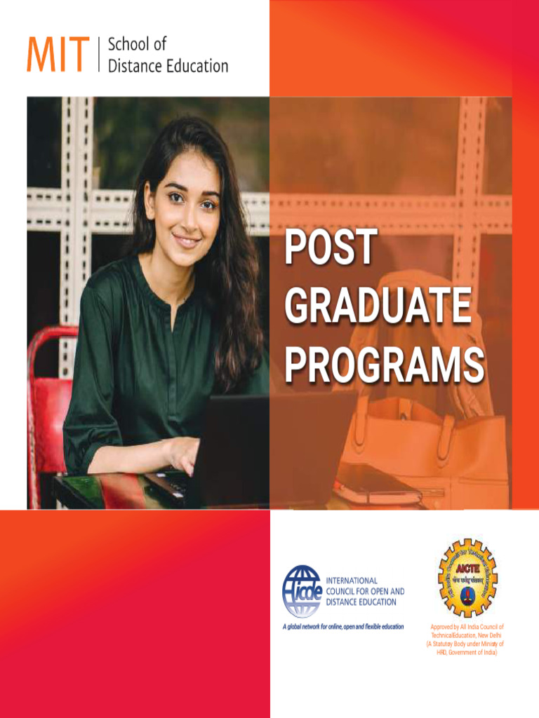 MIT Distance Education Programs Overview | PDF | Master Of Business ...