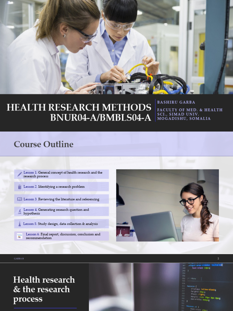 Health Research Methods-Undergraduates | PDF | Knowledge | Public Health