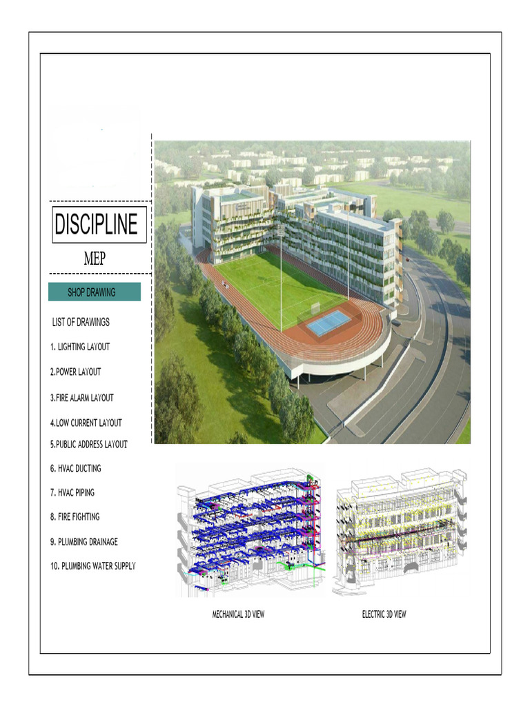 Revit Lighting and Power Plans | PDF | Pipe (Fluid Conveyance) | Lighting