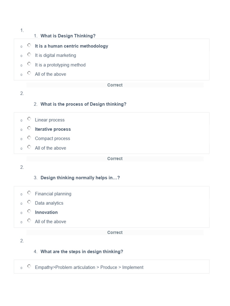 Design Thinking | PDF | Design Thinking | Thought