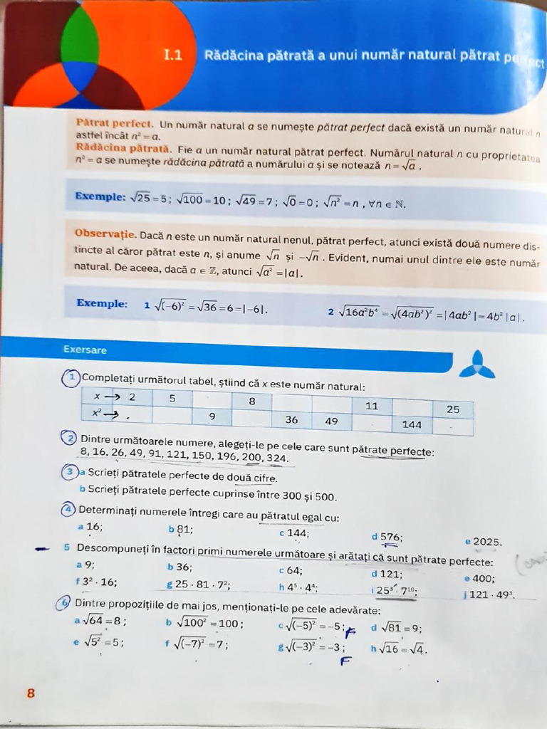 Radicali Clasa A 7 A | PDF