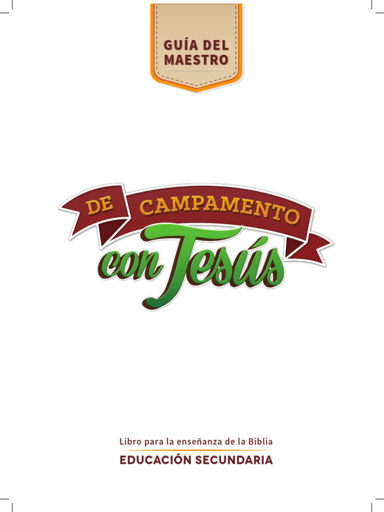 S1 de Campamento Con Jesús | PDF | Biblia | Salvación