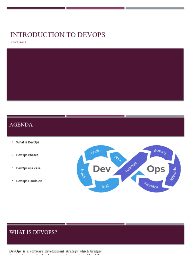 Introduction To DevOps | PDF