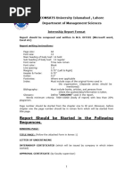 Format of Fortnightly Report | PDF