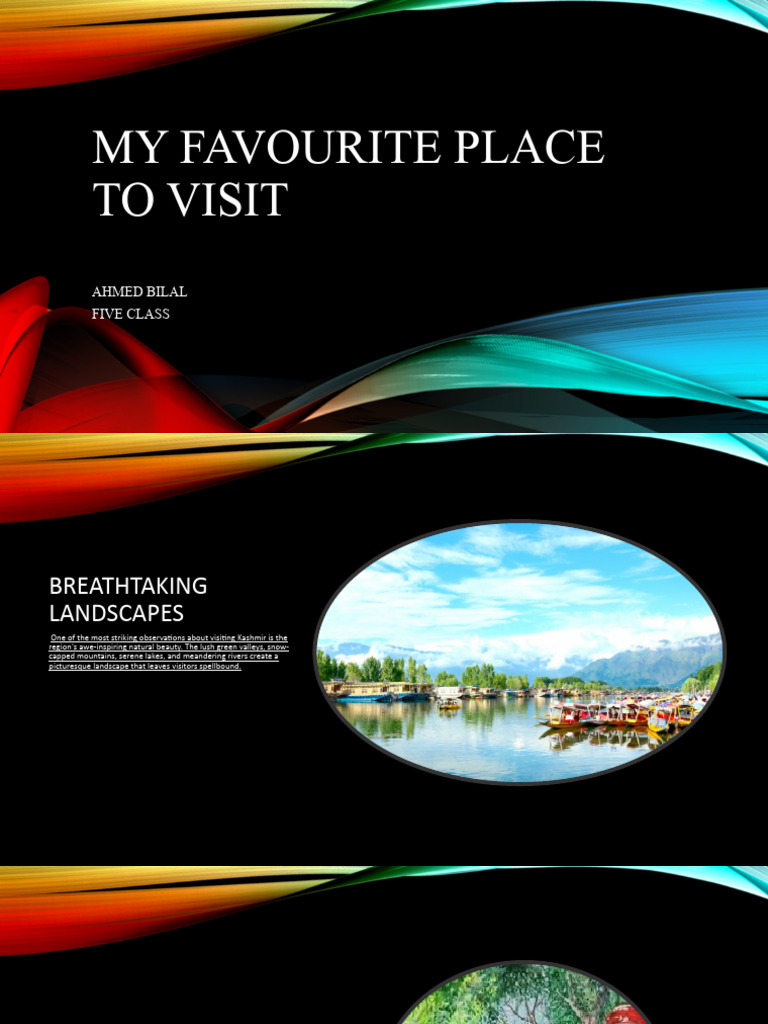 My Favourite Place: Kashmir Experience | PDF | History