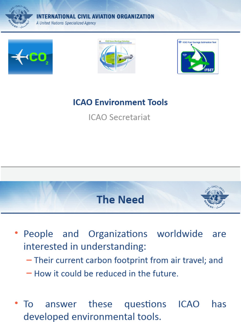 ICAO Carbon Emissions Calculator Overview | PDF | Carbon Offset