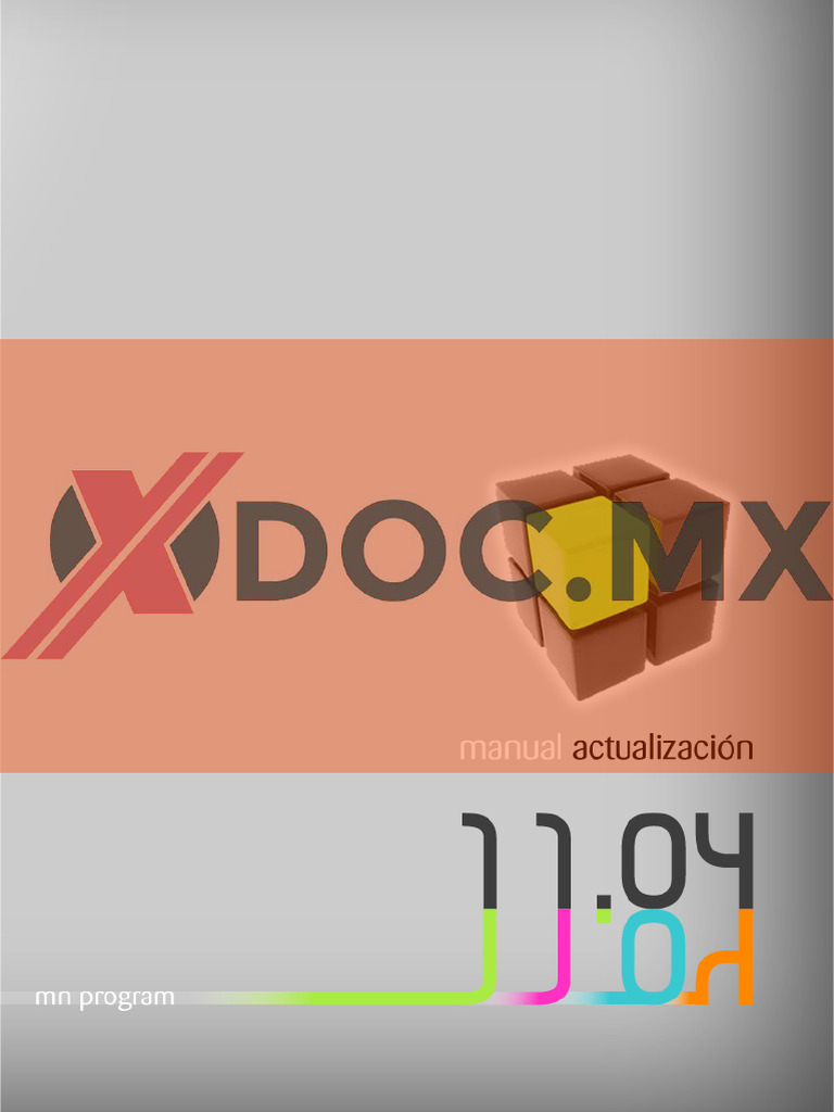 Xdoc - MX Manual Actualizacion | PDF | Software | Derechos de autor