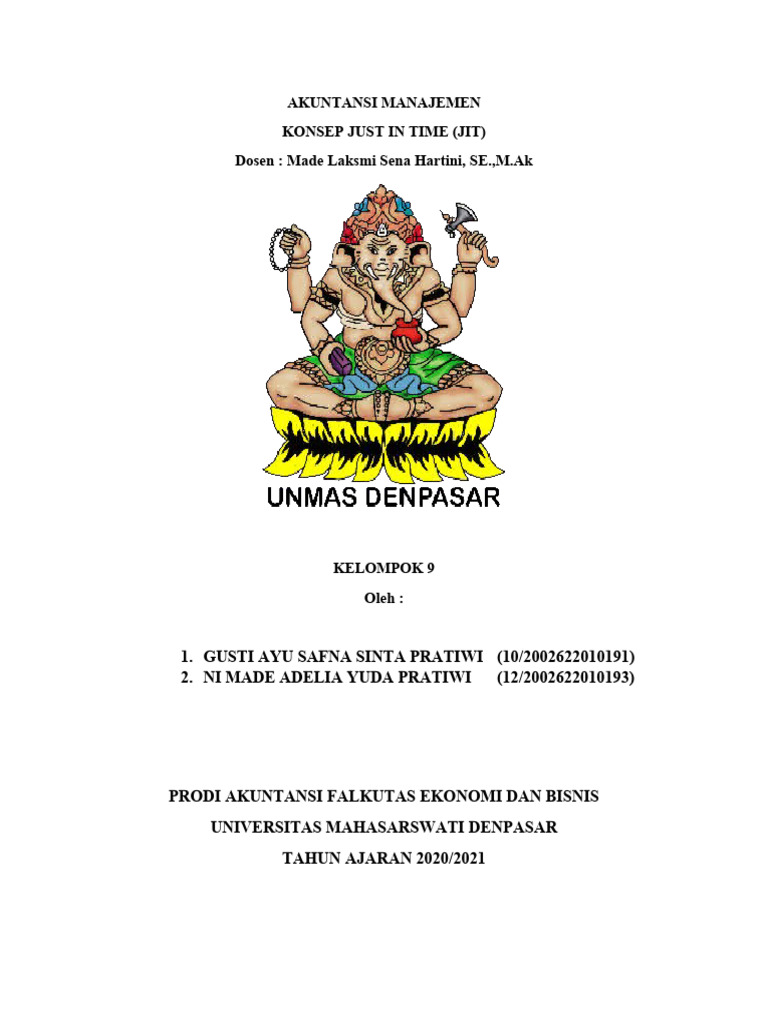 Just in Time (JIT) | PDF