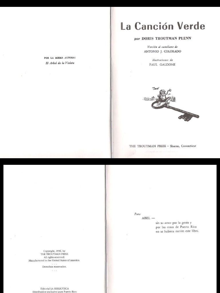 La Cancion Verde | PDF
