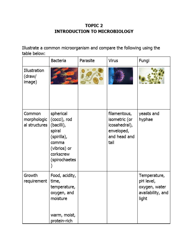 Introduction To Microbiology Pdf Hygiene Infection