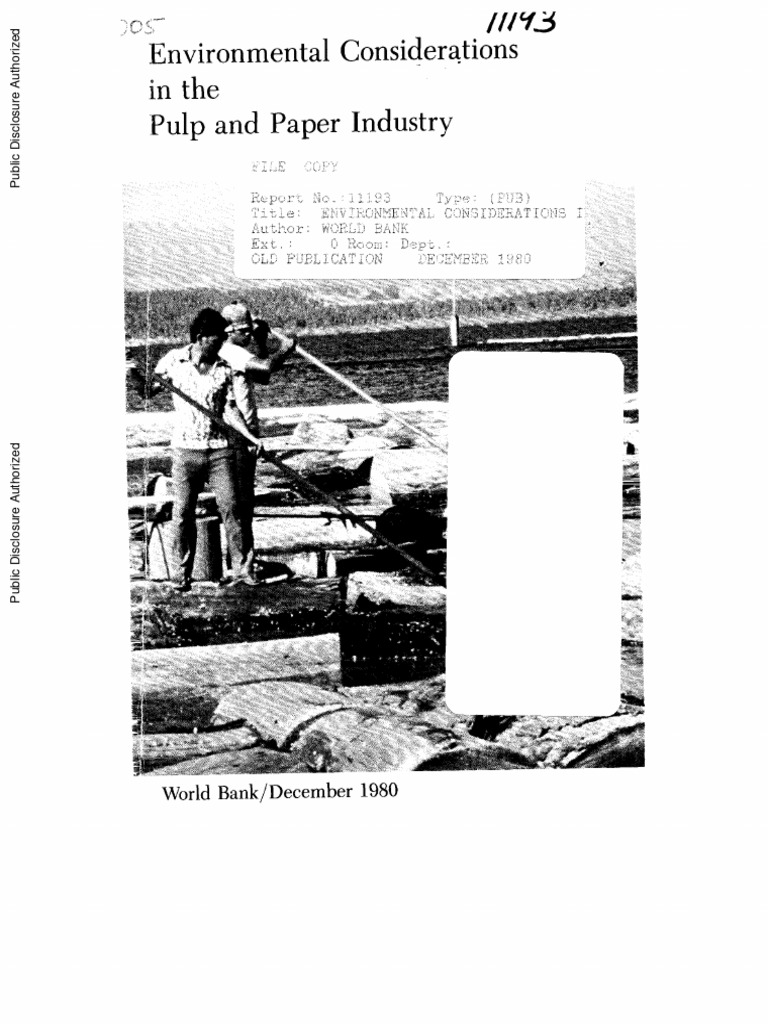 Environmental Considerations | PDF | Pulp (Paper) | Paper