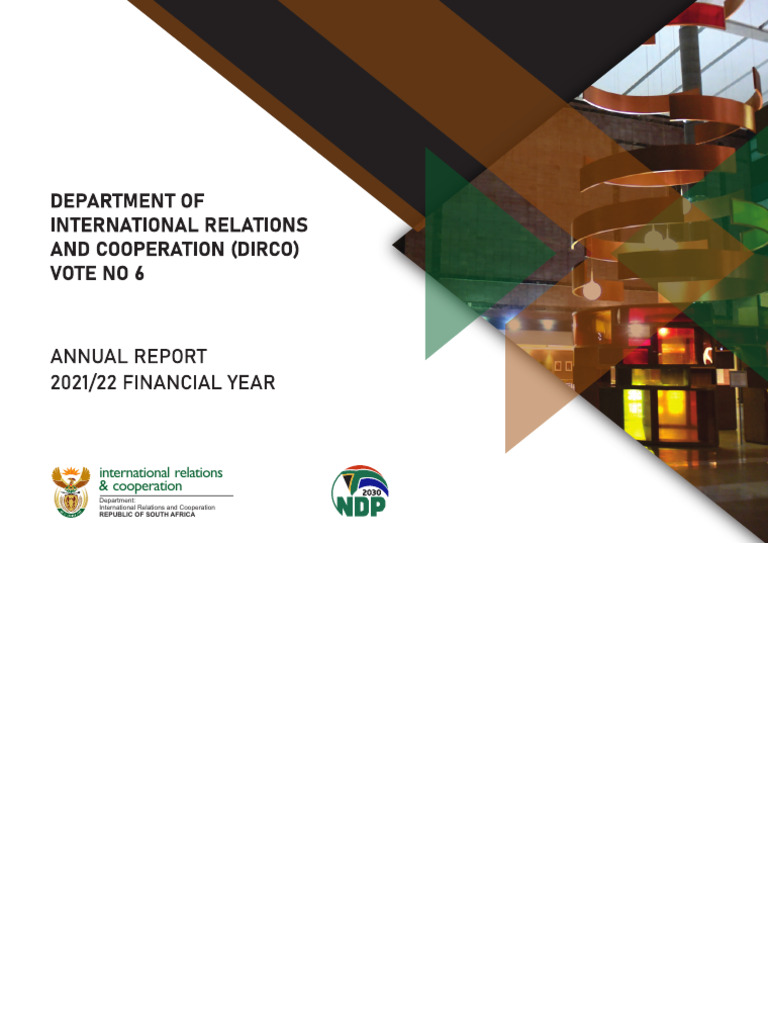Dirco Annualreport20212022reduced | PDF | South Africa | Africa