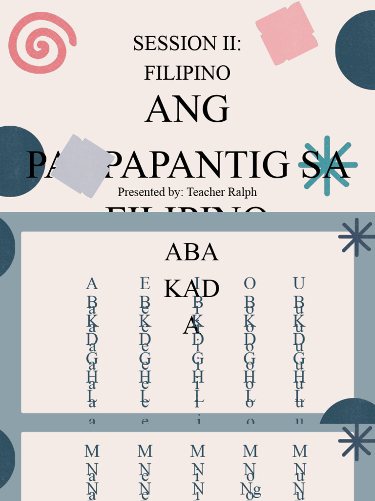 Sesyon 2 Tara Basa Filipino | PDF