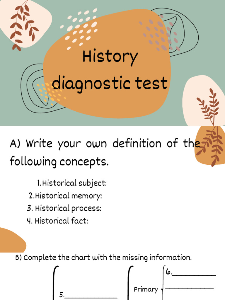History Diagnostic Test | PDF