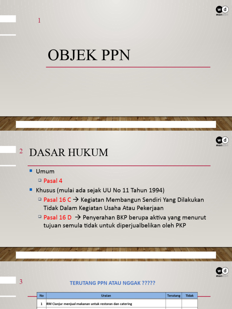 2 Objek PPN | PDF