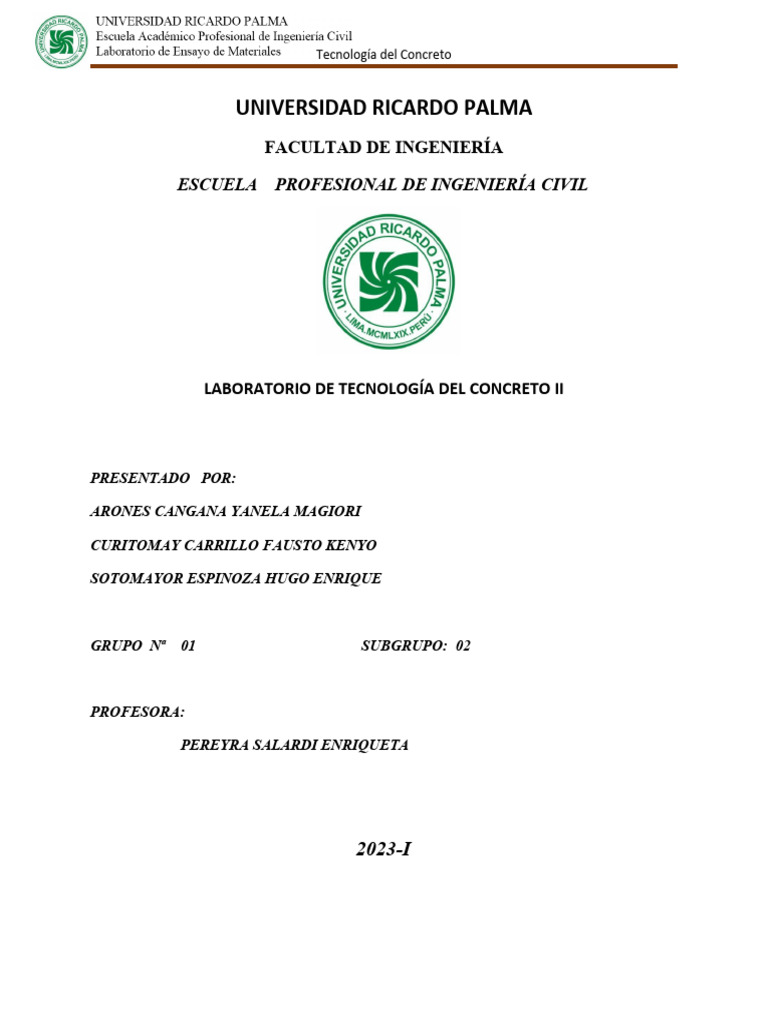 Concreto Autocompactable | Descargar gratis PDF | Hormigón | Material ...