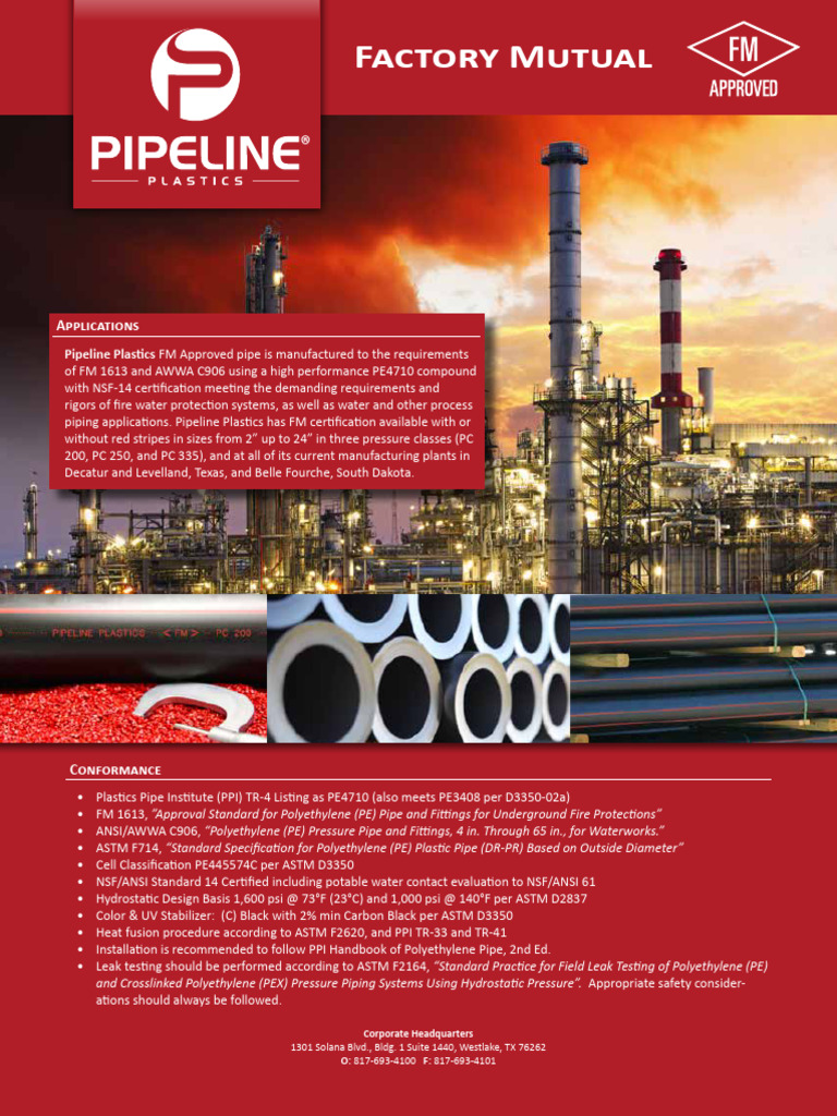 TUBOS PEAD Pipeline | PDF | Pipe (Fluid Conveyance) | Materials Science