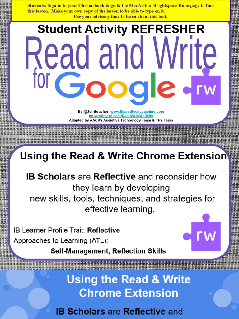 TFS - Student Learning Activity For Read & Write | PDF | Vocabulary ...