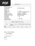 Format Biodata Diri Pdf