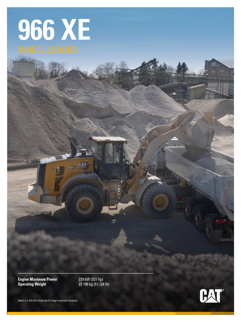 Cargador 966 Nex Gen | PDF | Engines | Horsepower