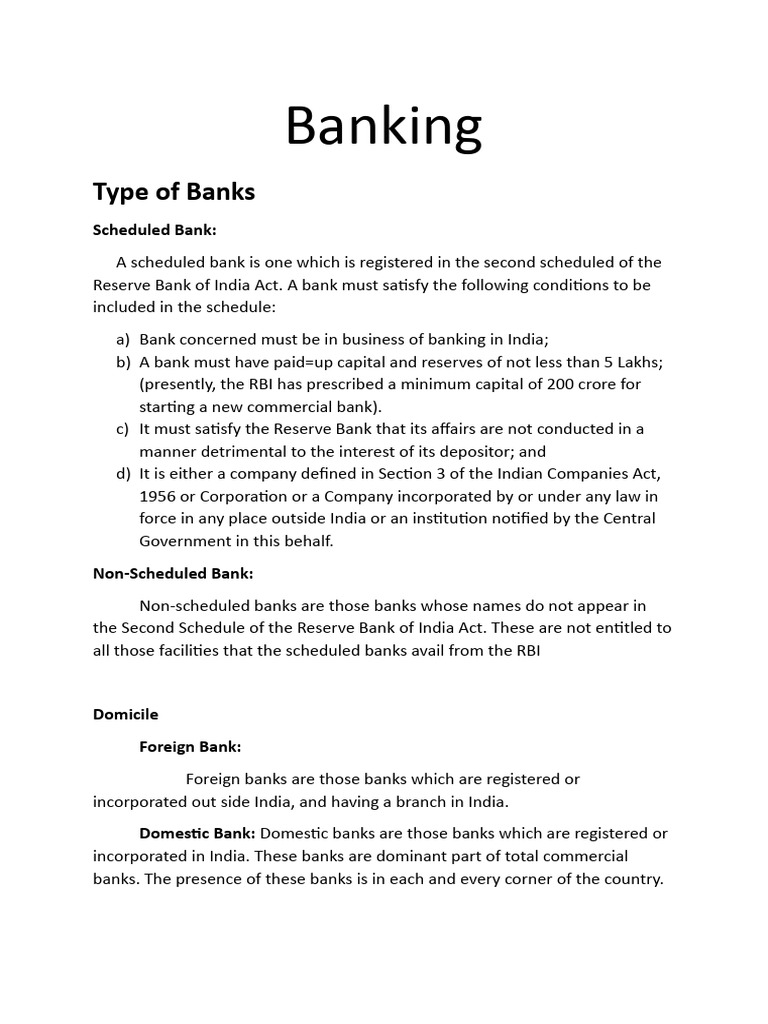 Banking | PDF | Transaction Account | Banks