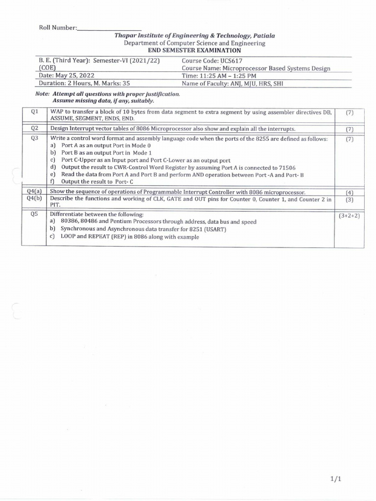 Ucs617 5 | PDF | Central Processing Unit | Electronics