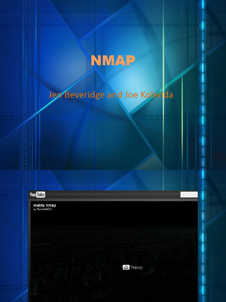 NMap Presentation | PDF