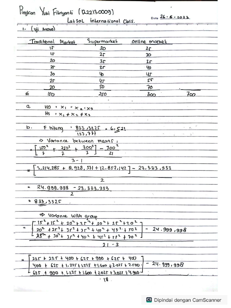 Quiz - 1222130009 - Pingkan Yuki Fitriyanti | PDF