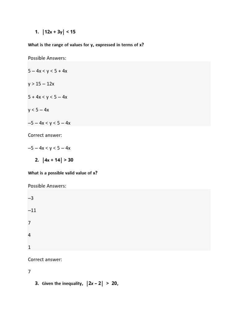 Algebra Advanced Questions | PDF | Equations | Numbers