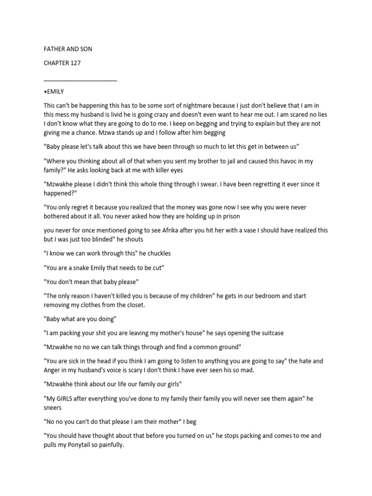 Father and Son - Continuation | PDF | Forgiveness