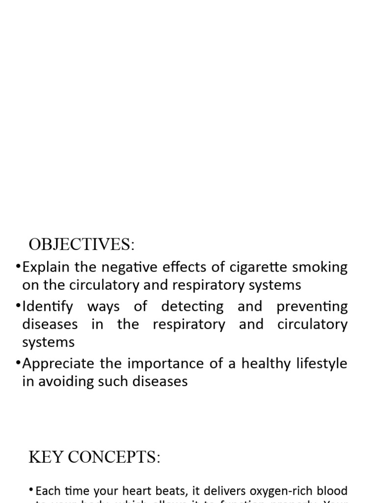 Negative Effects of Smoking | PDF | Respiratory Diseases | Chronic ...