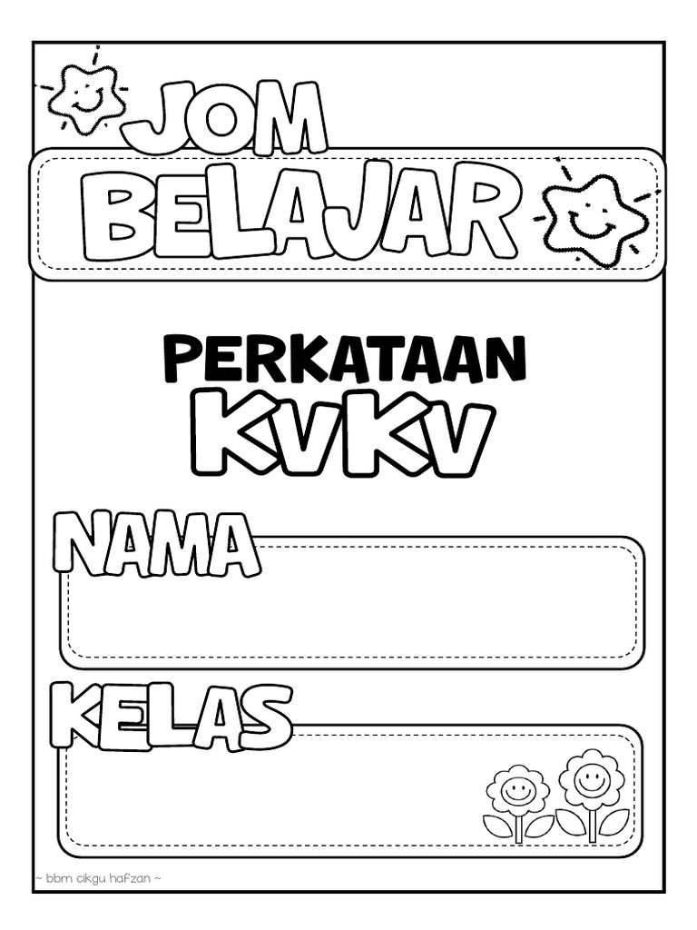 Salin Semula Prasekolahtahap 1 2 | PDF