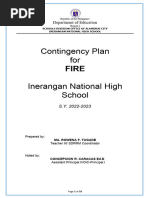 Earthquake Contingency Plan | PDF | Earthquakes | Hazards