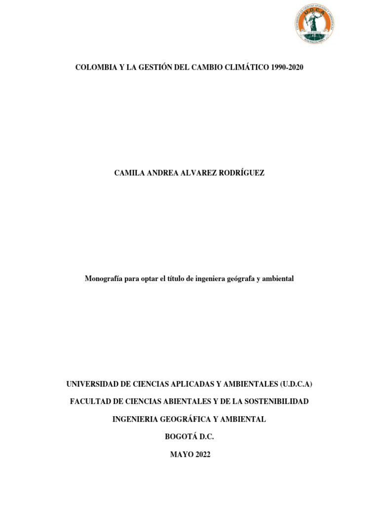 MO Alvarez 1 | PDF | Gases de efecto invernadero | Protocolo de Kyoto