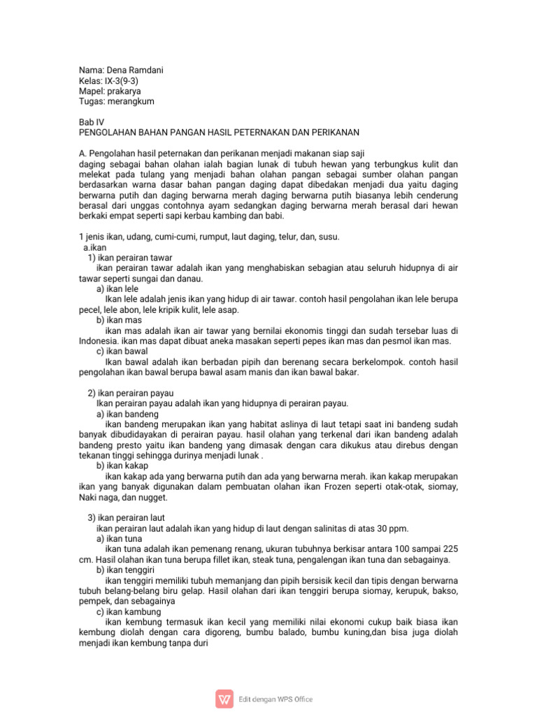 Nama - Dena Ramd-WPS Office | PDF