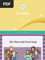Spanish Class Worksheet - Greetings | PDF