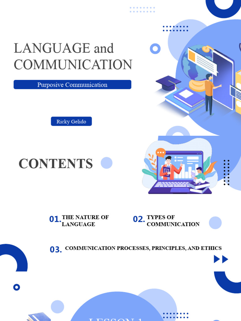 Unit 1 Language and Communication 2023 03 | PDF | Communication | Language Acquisition
