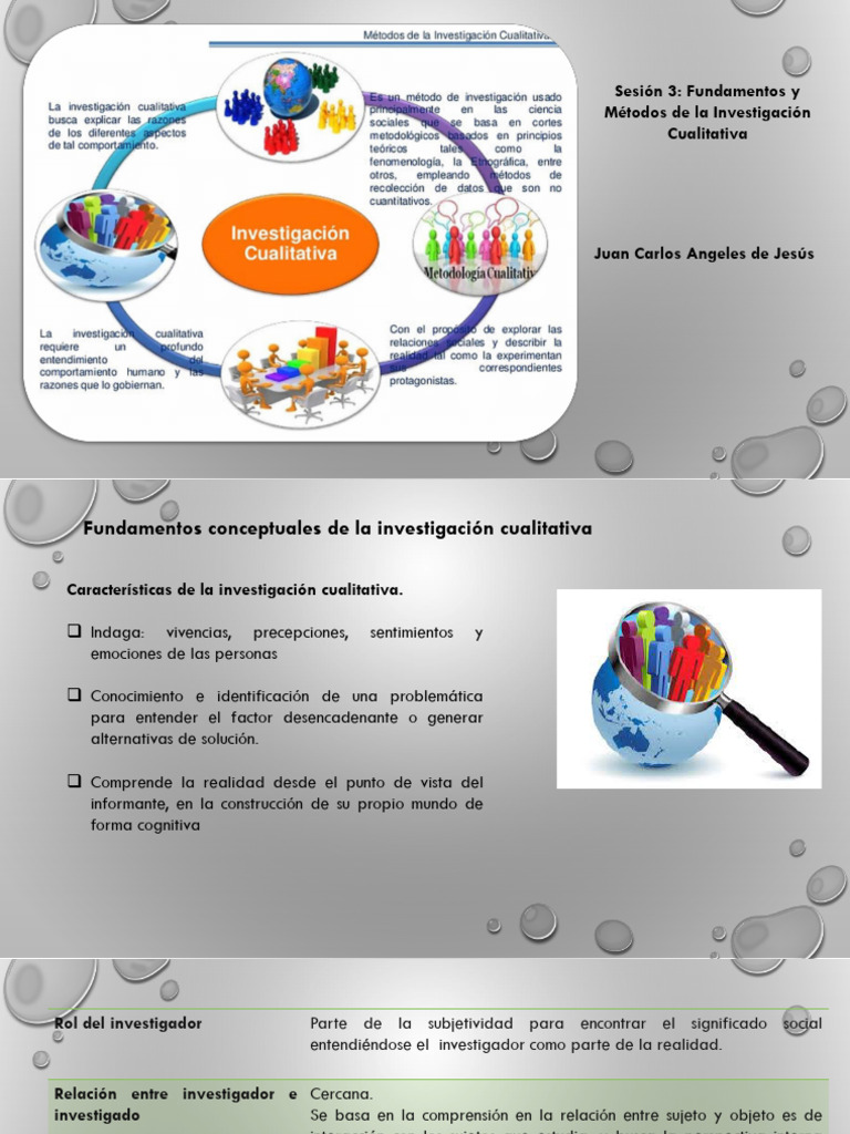 Investigacion Cuali | Descargar gratis PDF | Teoría | Realidad