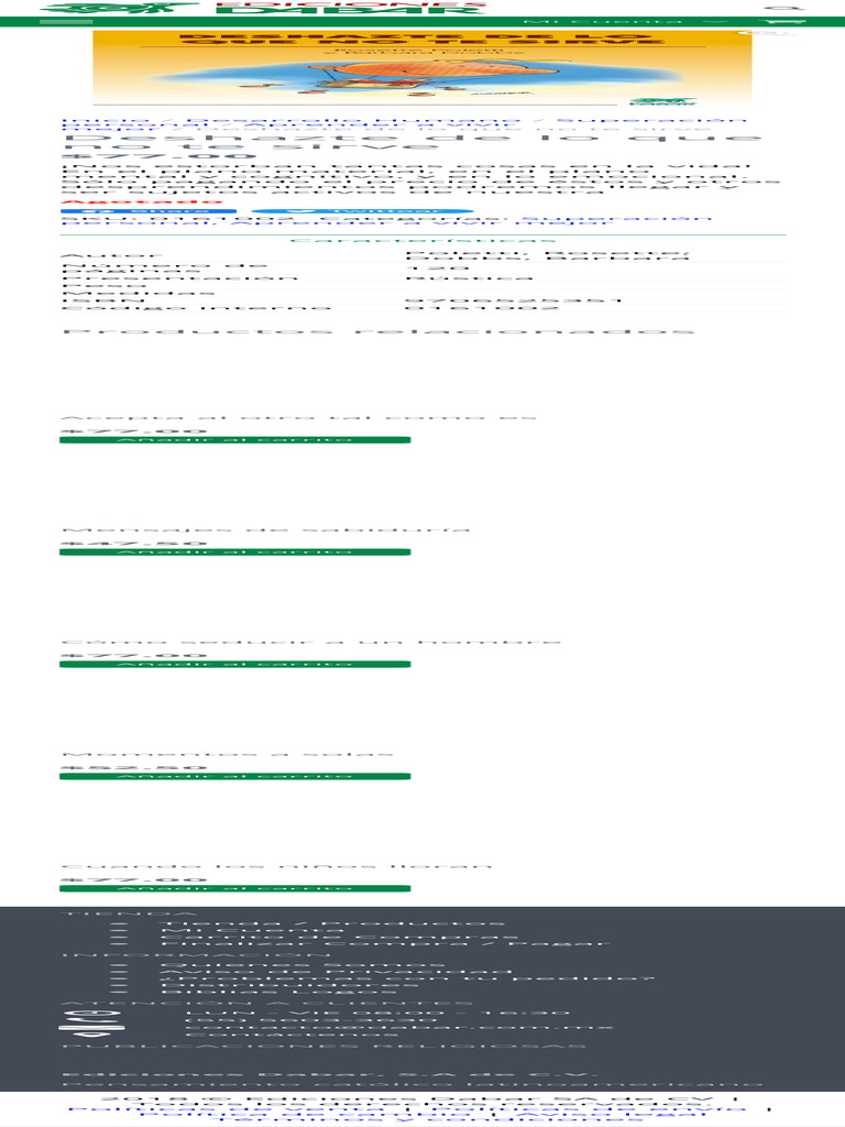 Deshazte de Lo Que No Te Sirve - Ediciones Dabar | PDF