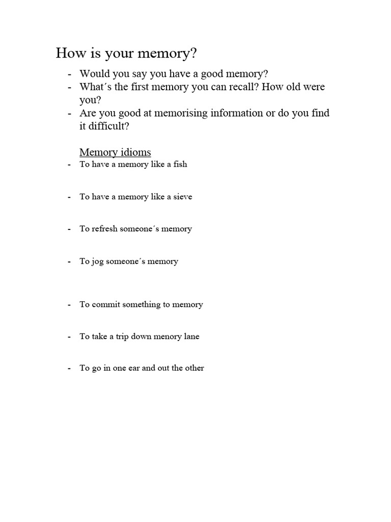 C1 Memory Idioms | PDF