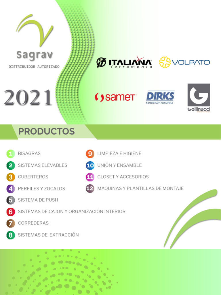 Catalogo General Sagrav | PDF