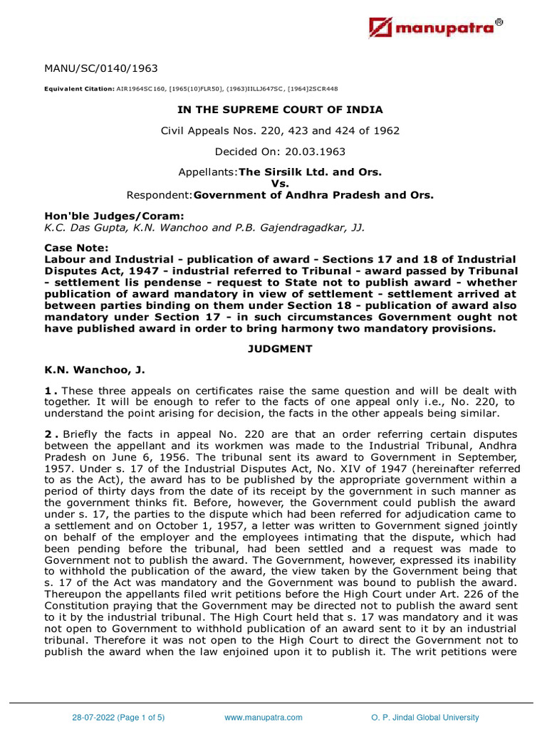 4 The Sirsilk LTD and Ors Vs Government of Andhra Prs630140COM820449 ...