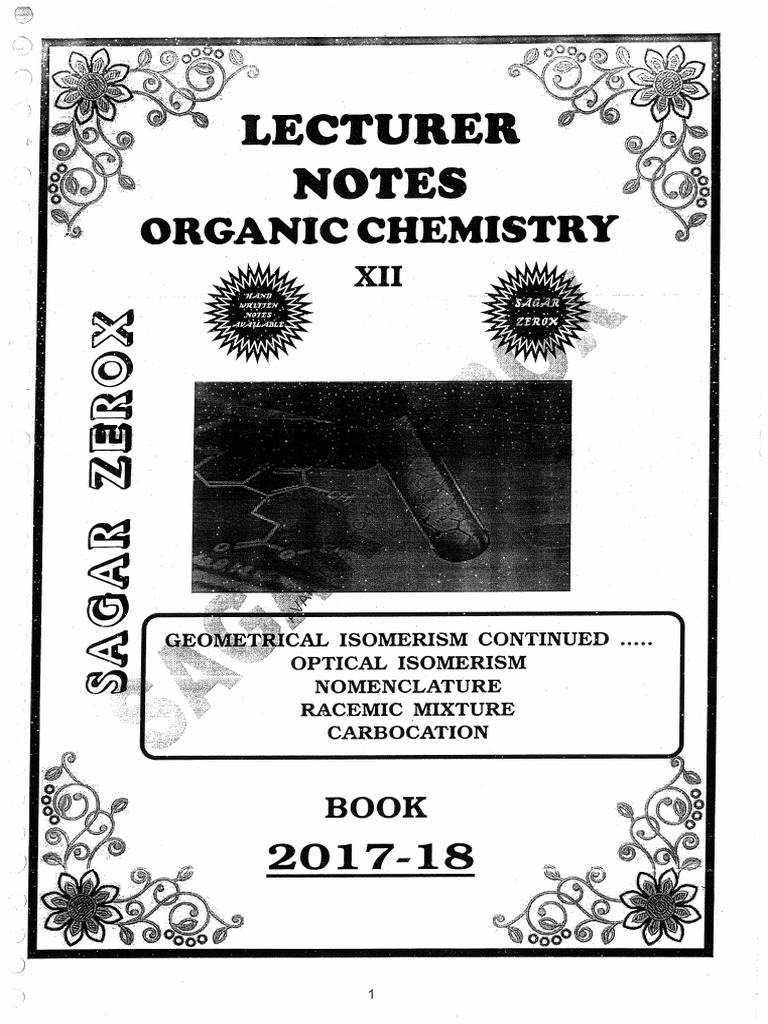 SKM Sir Ogranic Chemistry Notes Part-2 | PDF